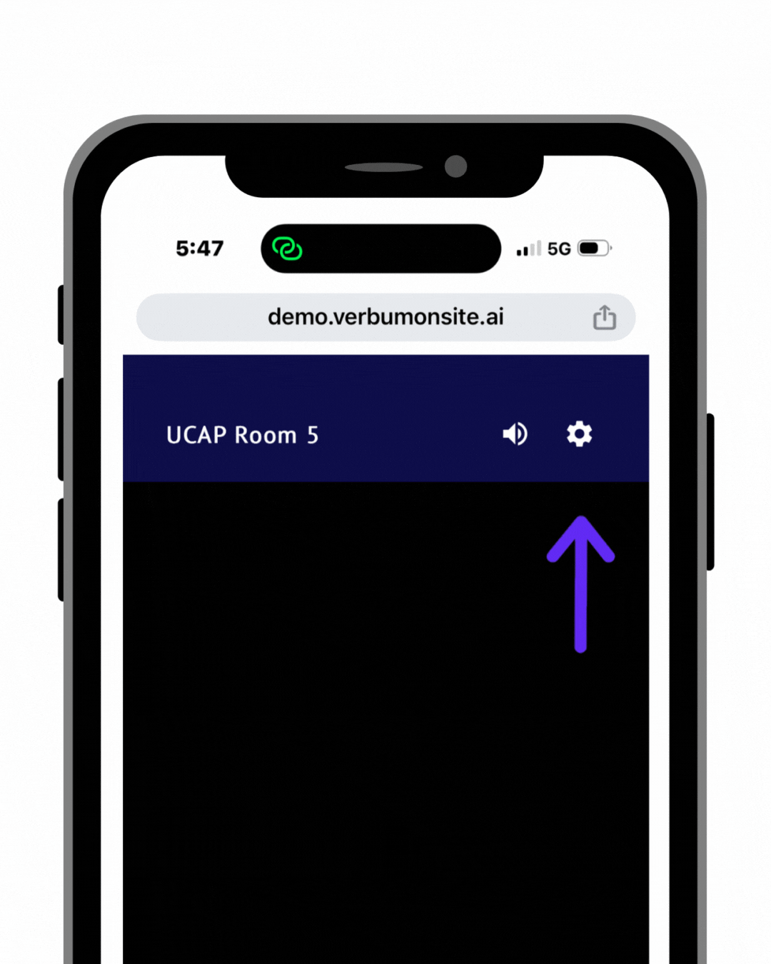 How should I change the captions language on my mobile while using ...